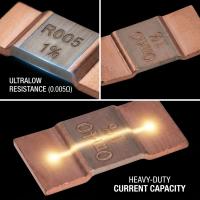 China 0.25mΩ(0.00025 Ohm) 3920 Current Shunt Resistor 8W ±1% ESR Ellon High Precision SMD for sale