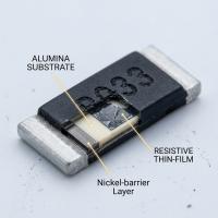 China 470mΩ(0.47Ohm) 2512 Chip Resistor 3W ±1% EMA High Precision SMD RoHS Compliant for sale
