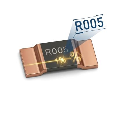 China 0.3mΩ(0.0003 Ohm) 3920 Current Shunt Resistor 8W ±1% ESR Ellon High Precision SMD for sale