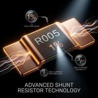China 2mΩ(0.002 Ohm) 3920 Chip Resistor 6W ±1% ESR Ellon High Precision SMD RoHS Compliant for sale