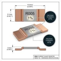 China 4mΩ(0.004 Ohm) 3920 Current Shunt Resistor 4W ±1% ESR Ellon High Precision SMD for sale