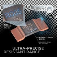 China 5mΩ(0.005 Ohm) 3920 Current Shunt Resistor 3W ±1% ESR Ellon High Precision SMD for sale