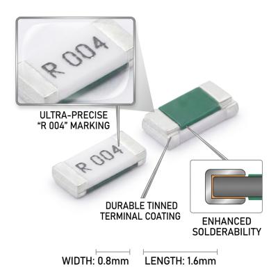 China 5mΩ(0.005 Ohm) 0603 Chip Resistor 0.5W ±1% STE Walter High Precision SMD RoHS Compliant for sale