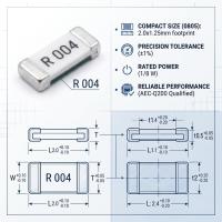 China 100mΩ(0.1 Ohm) 0805 Chip Resistor 0.75W ±1% STE Walter High Precision SMD RoHS Compliant for sale