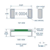 China 400mΩ(0.4 Ohm) 0805 Chip Resistor 0.75W ±1% STE Walter High Precision SMD RoHS Compliant for sale