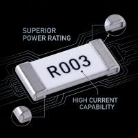 China 5m ohm（0.005 ohm） 1225(6.4mm*3.2mm) Wide Terminal Chip Resistor 3W ±1% HTE Walter for sale