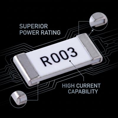 China 5m ohm（0.005 ohm） 1225(6.4mm*3.2mm) Wide Terminal Chip Resistor 3W ±1% HTE Walter for sale