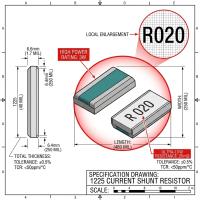 China 6m ohm（0.006 ohm） 1225 Current Shunt Resistor 3W ±1% HTE Walter High Precision SMD for sale