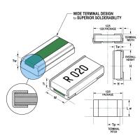 China 12m ohm（0.012 ohm） 1225 Wide Terminal Chip Resistor 3W ±1% HTE Walter High Precision SMD for sale