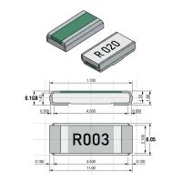 China 25m ohm（0.025 ohm） 1225(6.4mm*3.2mm) Current Shunt Resistor 3W ±1% HTE Walter for sale