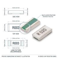 China 30m ohm（0.03 ohm） 1225(6.4mm*3.2mm) Chip Resistor 3W ±1% HTE Walter High Precision SMD for sale