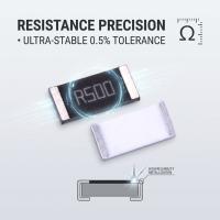 China 1.05Ω 1206 Chip Resistor 1W ±1% EMA Ellon High Precision SMD RoHS Compliant for sale