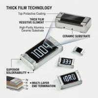 China 1.07Ω/1.07 Ohm 1206 Chip Resistor 1W ±1% EAM Ellon High Precision SMD RoHS Compliant for sale