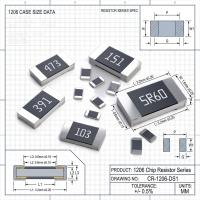 China 1.18Ω/1.18 Ohm 1206 Chip Resistor 1W ±1% EMA Ellon High Precision SMD RoHS Compliant for sale