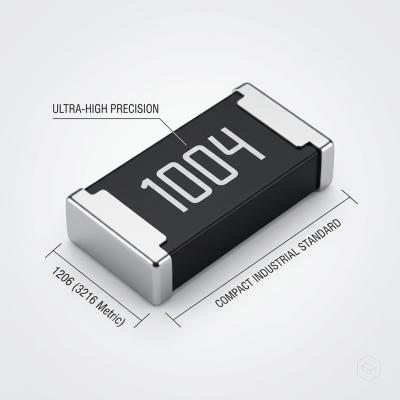 China 1.33Ω/1.33 Ohm 1206 Chip Resistor 1W ±1% EAM Ellon High Precision SMD RoHS Compliant for sale