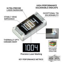 China 1.4Ω/1.4 Ohm 1206 Chip Resistor 1W ±1% EAM Ellon High Precision SMD RoHS Compliant for sale