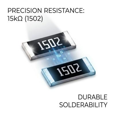 China 1.54Ω/1.54 Ohm 1206 Chip Resistor 1W ±1% EAM Ellon High Precision SMD RoHS Compliant for sale