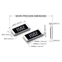 China 1.54Ω/1.54 Ohm 1206 Chip Resistor 1W ±1% EAM Ellon High Precision SMD RoHS Compliant for sale