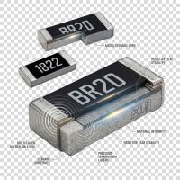 China 1.58Ω/1.58 Ohm 1206 Chip Resistor 1W ±1% EAM Ellon High Precision SMD RoHS Compliant for sale