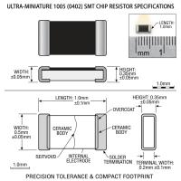 China 1.65Ω/1.65 Ohm 1206 Chip Resistor 1W ±1% EAM Ellon High Precision SMD RoHS Compliant for sale