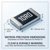 China 1.87Ω/1.87 Ohm 1206 Chip Resistor 1W ±1% EAM Ellon High Precision SMD RoHS Compliant for sale