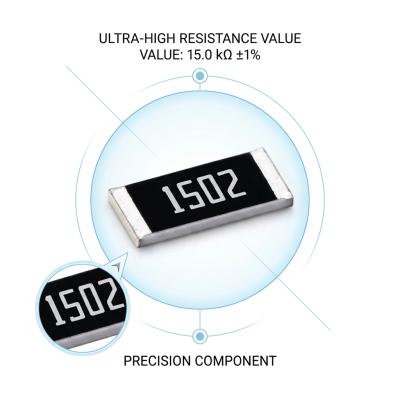 China 1.8Ω/1.8 Ohm 1206 Chip Resistor 1W ±1% EAM Ellon High Precision SMD RoHS Compliant for sale