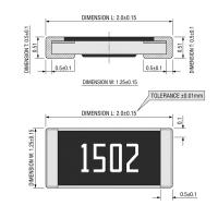 China 1.8Ω/1.8 Ohm 1206 Chip Resistor 1W ±1% EAM Ellon High Precision SMD RoHS Compliant for sale