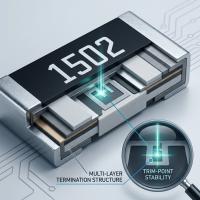 China 1.8Ω/1.8 Ohm 1206 Chip Resistor 1W ±1% EAM Ellon High Precision SMD RoHS Compliant for sale
