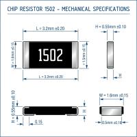 China 2.15Ω/2.15 Ohm 1206 Chip Resistor 1W ±1% EAM Ellon High Precision SMD RoHS Compliant for sale