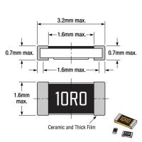 China 2.21Ω/2.21 Ohm 1206 Chip Resistor 1W ±1% EAM Ellon High Precision SMD RoHS Compliant for sale