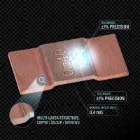 China 0.001Ω 5930 Current Shunt Resistor 9W ±1% Ellon High Precision SMD RoHS Compliant for sale