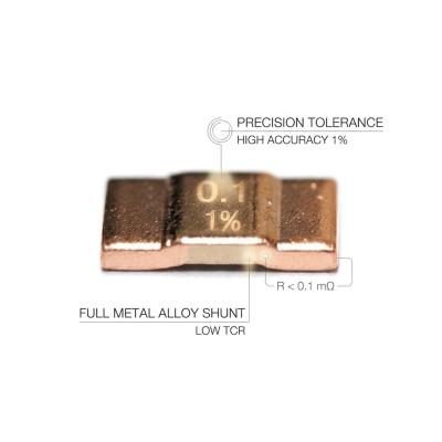 China 0.003Ω (3m Ohm) 5930 Current Shunt Resistor 7W 1% Ellon High Precision SMD for sale