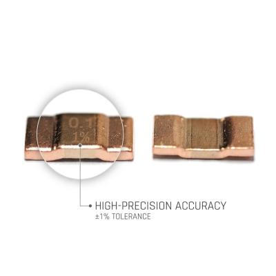 China 0.002 Ω (2m Ohm) Current Shunt Resistor 7W ±1% Ellon High Precision SMD RoHS Compliant for sale