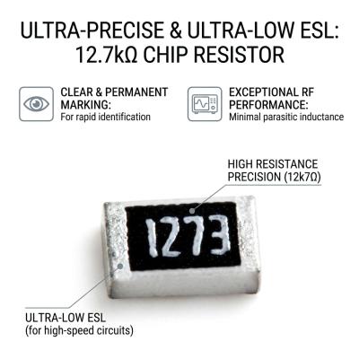 China 4.3Ω 2512 Chip Resistor 2W ±5% Ellon High Precision SMD RoHS Compliant for sale