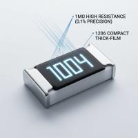 China 3.74Ω (3.74R) 1206 Chip Resistor 1W 1% Ellon High Precision SMD RoHS Compliant for sale