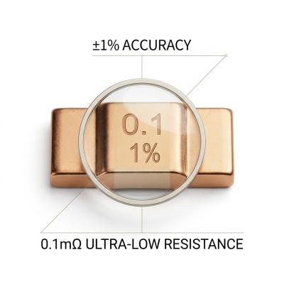 China 0.0001 Ohm 5930 Current Shunt Resistor 15W 1% Ellon High Precision SMD RoHS Compliant for sale