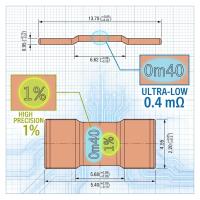 China 0.0015 Ohm 5930 Current Shunt Resistor 8W 1% Ellon High Precision SMD RoHS Compliant for sale