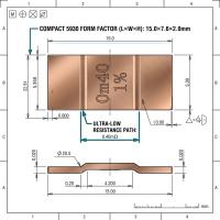 China 0.0003 Ohm 5930 Current Shunt Resistor 10W 1% Ellon High Precision SMD RoHS Compliant for sale