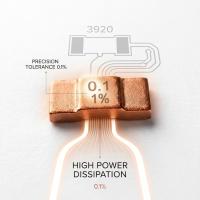 China 0.0002R (0.2mΩ) 3920 Current Shunt Resistor 12W ±0.5% Ellon High Precision SMD for sale