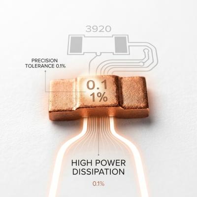 China 0.0002R (0.2mΩ) 3920 Current Shunt Resistor 12W ±0.5% Ellon High Precision SMD for sale