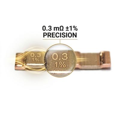 China 0.8mΩ Current Shunt Resistor 7W Ellon High Precision SMD RoHS Compliant for sale