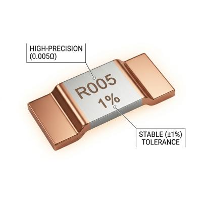 China 0.003R (3m Ohm) 3920 Current Shunt Resistor 5W Ellon High Precision SMD RoHS Compliant for sale