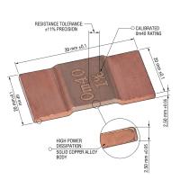 China 0.001Ω (1m Ohm) 3920 Current Shunt Resistor 8W ±1% Ellon High Precision SMD for sale