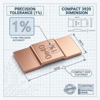 China 0.004R (4m Ohm) 3920 Current Shunt Resistor 4W ±1% Ellon High Precision SMD for sale