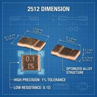 China 0.001R (1m Ohm) 2512 Current Shunt Resistor 3W 1% Ellon High Precision SMD for sale