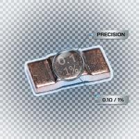 China 0.0015R (1.5m Ohm) 2512 Current Shunt Resistor 6W Ellon High Precision SMD for sale
