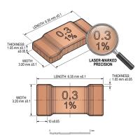 China 0.004Ω (4mΩ) 2512 Current Shunt Resistor 3W ±1% Ellon High Precision SMD RoHS Compliant for sale