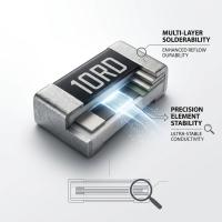 China 1.5KΩ 2512 Chip Resistor 2W ±5% Ever Ohms High Precision SMD RoHS Compliant for sale