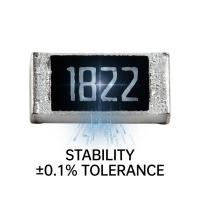 China 1.2KΩ 2512 Chip Resistor 2W ±5% Ever Ohms High Precision SMD RoHS Compliant for sale
