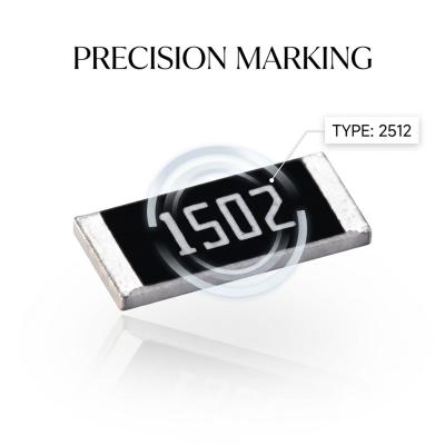 China 1KΩ 2512 Chip Fixed Resistor 2W Ever Ohms High Precision SMD RoHS Compliant for sale